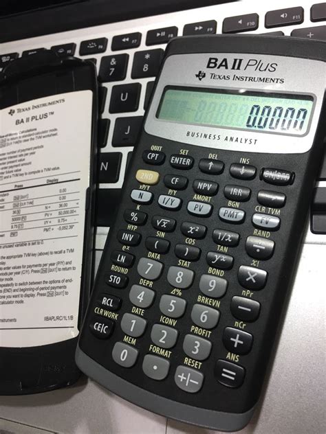 Texas Instruments TI BA II Plus Hobbies Toys Stationery Craft