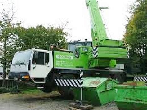 Kranbild Autokrane Schlick Menden Grove AT 422 E Krupp GMK 5100 GMK
