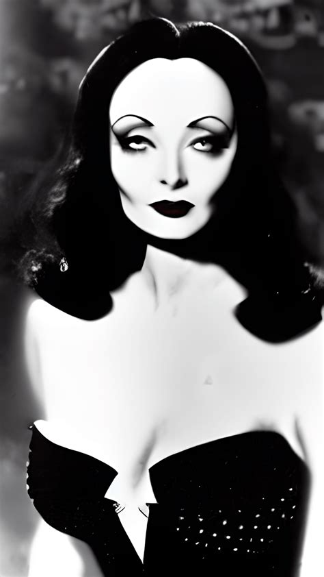 Madam Carolyn Jones Morticia Addams Graphic · Creative Fabrica