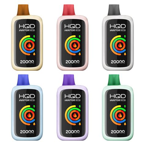 HQD Wapor Pro Disposable Vape Wholesale 20000 Puffs Rechargeable