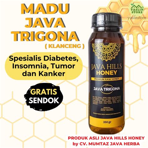 Jual MADU ASLI MURNI KLANCENG TRIGONA By Java Hills Honey 650gram