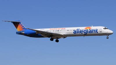 N408NV McDonnell Douglas MD 83 Allegiant Air Garey T Martin