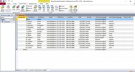microsoft access tutorial riset