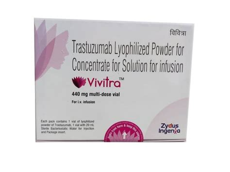 Zydus Ingneia Trastuzumab Lyophilized Powder Vivitra 440mg Injection 1