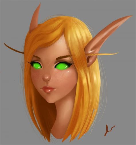 Female Blood Elf Model