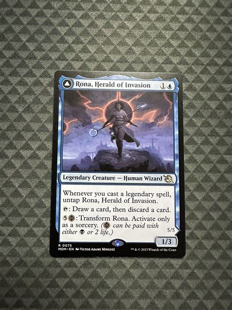 Mtg Rona Herald Of Invasion Rare March Of The Machine Mom Ebay
