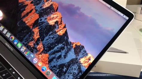 New Kaby Lake Macbook Pro W Touchbar Unboxing Youtube