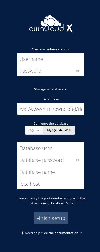 How To Install And Configure OwnCloud On CentOS Stream 8 Linode Docs