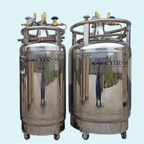 L Self Pressurized Liquid Nitrogen Tank With Regulating Valve