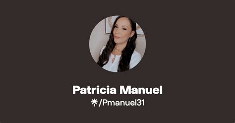 Patricia Manuel Instagram TikTok Linktree