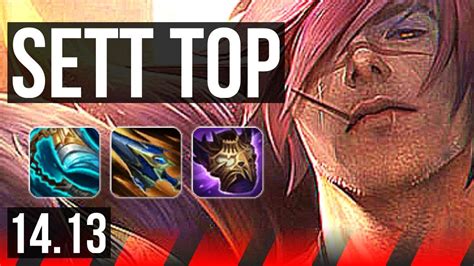 SETT Vs RIVEN TOP 8k Comeback 11 Solo Kills 108k DMG 69 Winrate
