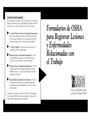 Fillable Online Cbs State Or Formularios De OSHA Para Registrar