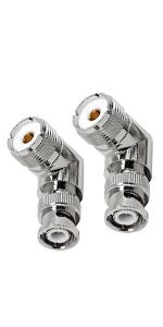Amazon Anina BNC Female To UHF Male PL259 RF Coaxial Adapter For