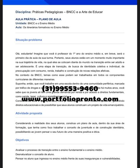 Arquivos Plano de aula Práticas pedagógicas BNCC e a arte de educar
