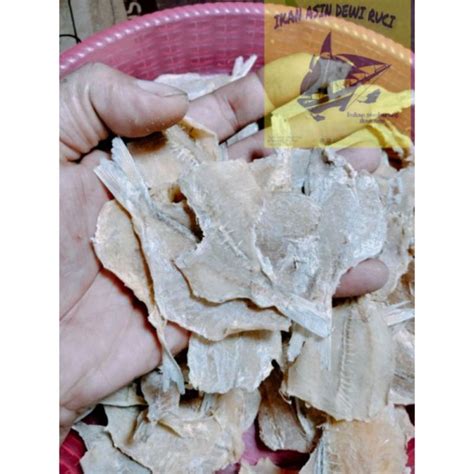Jual Ikan Asin Pakang Tawar Kapasan Tanpa Tulang Tawar Pakang Tipis