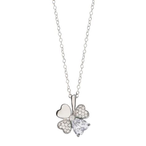 Collana Donna Con Pendente Quadricuore Amen