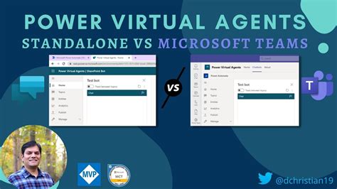 Power Virtual Agents Standalone Vs Microsoft Teams Youtube