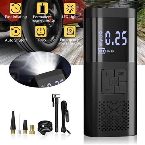 Mah Mini Pompe Air Lectrique Compresseur Air Portatif