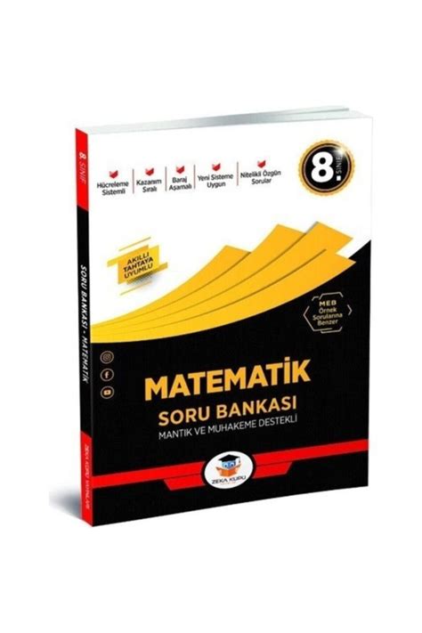 Zeka K P Yay Nlar S N F Matematik Soru Bankas Fiyat Yorumlar