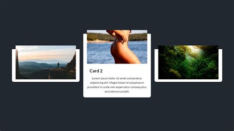 Responsive Card Hover Effects Html Css Youtube