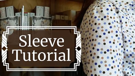 How To Sew In Sleeves Right The First Time Sleeve TUTORIAL YouTube
