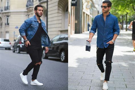 Stylish Outfit Alert How To Pull Off Red Shirt Black Jeans And White