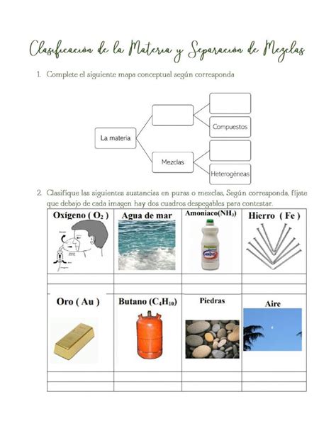 Ficha Online De La Materia Para Puedes Hacer Los Ejercicios Online