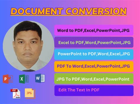 do convert pdf to word excel powerpoint editing pdf by sconify fiverr