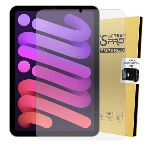 KIQ Premium Tempered Glass Screen Protector For IPad Mini 6th Gen