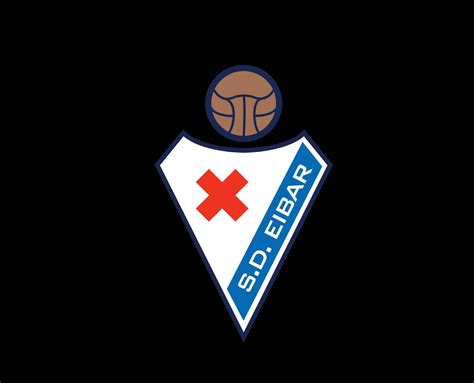 Eibar Club Symbol Logo La Liga Spain Football Abstract Design Vector