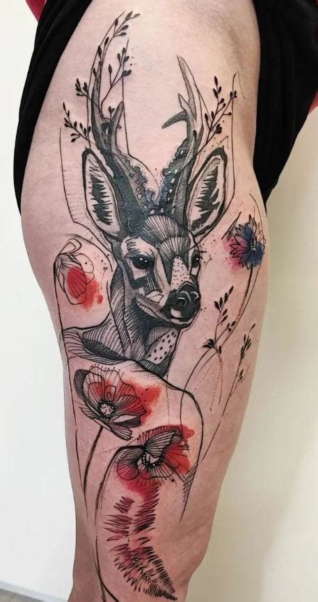 125 Captivating Deer Tattoo Designs Meanings Homie Daily