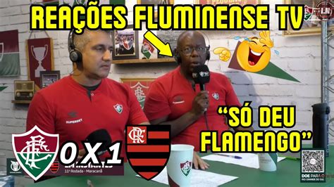 VAMOS RIR REAÇÕES FLU TV FLAMENGO 1 x 0 FLUMINENSE BRASILEIRÃO