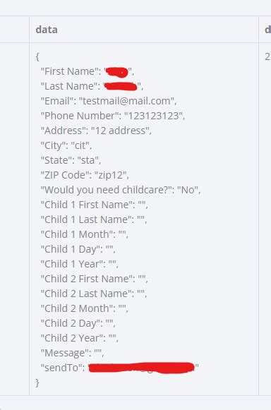 Display Json Objects As Key Value And Send Via Smtp Email Questions