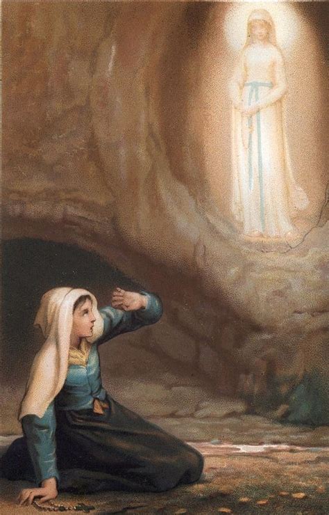 Pin By Madame Guy On Our Lady Bernadette Of Lourdes St Bernadette Of