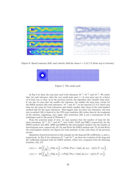 robust error bounds for the navier stokes equations using implicit explicit second order bdf