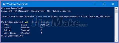 How To Set Linux Distro Version To WSL 1 WSL 2 In Windows 10