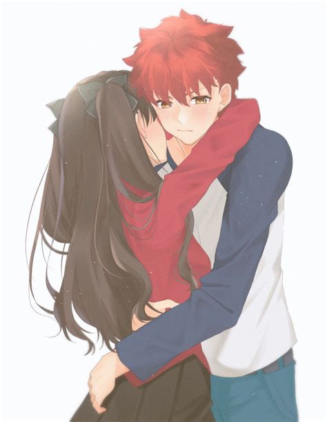 Tohsaka Rin And Emiya Shirou Fate And 1 More Drawn By Toutou Fufu0o