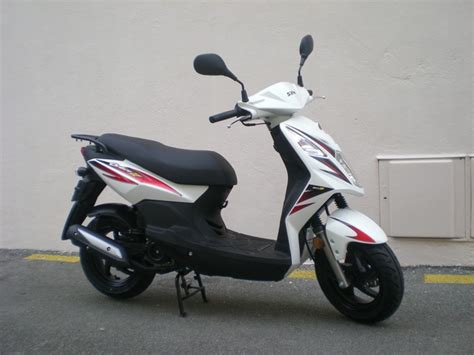 Kit autocollants SYM ORBIT II 50 façade avant Cycles Soiteur
