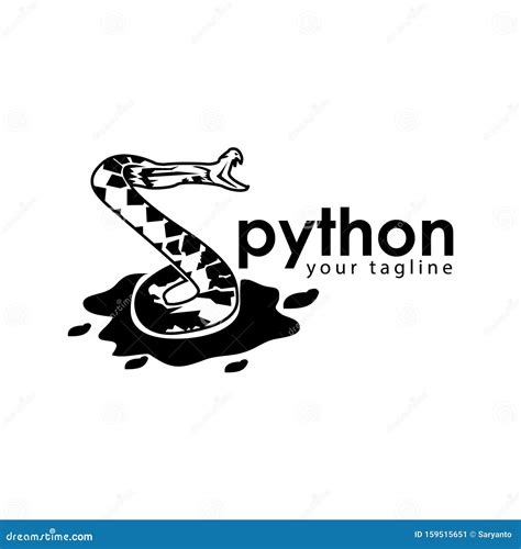 D Python Logo On White Background Gold And Silver Materials D
