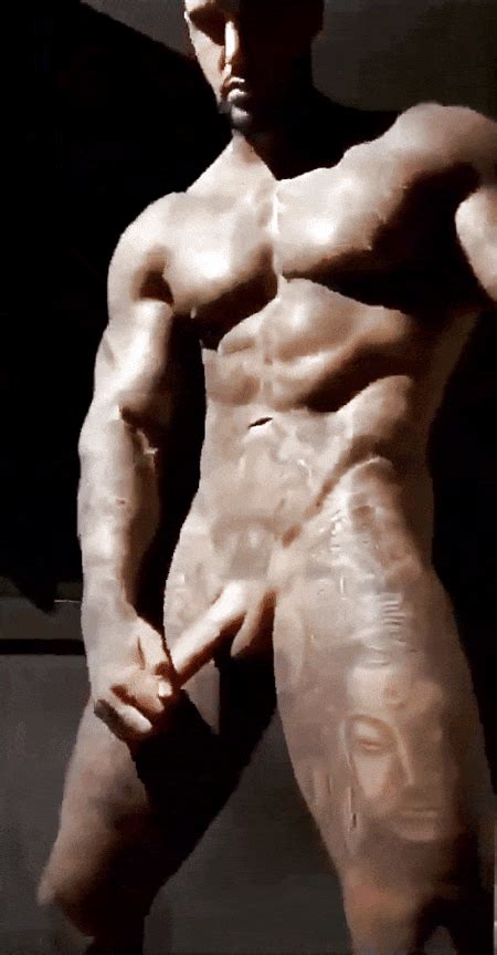 Body Builder Tattoo Big Cock Leon Yaki Yaki Boy Photo