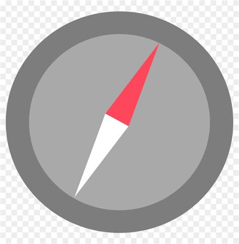Compass Flat Clipart Icon Symbol North Symbol On Google Maps Free