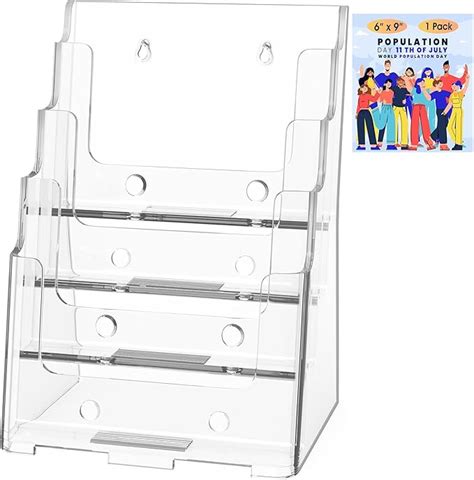 Amazon Maxgear Brochure Holder Tier X Inch Brochure Display