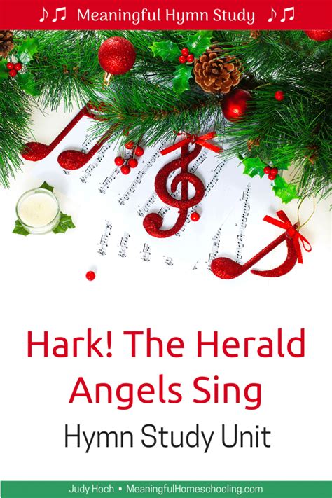 Hark The Herald Angels Sing Hymn Study Meaningful Homeschooling