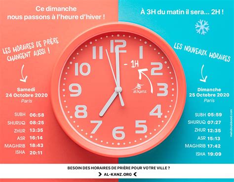 Changement dheure ce dimanche passage à lheure dhiver et aux