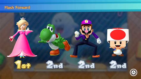 Mario Party 10 Coin Challenge Toad Vs Yoshi Vs Waluigi Vs Rosalina