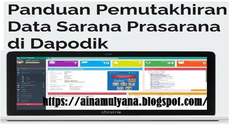 PANDUAN TATA CARA PEMUTAKHIRAN DATA KERUSAKAN BANGUNAN SARANA
