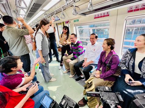 Presiden Jokowi Peresmian LRT Jabodebek 26 Agustus Okezone Nasional
