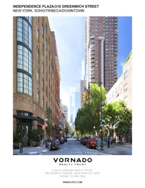 Fillable Online INDEPENDENCE PLAZA310 GREENWICH STREET NEW YORK SOHO