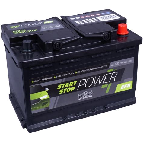 Akumulator IntAct Start Stop Power EFB 12V 70Ah Top Start