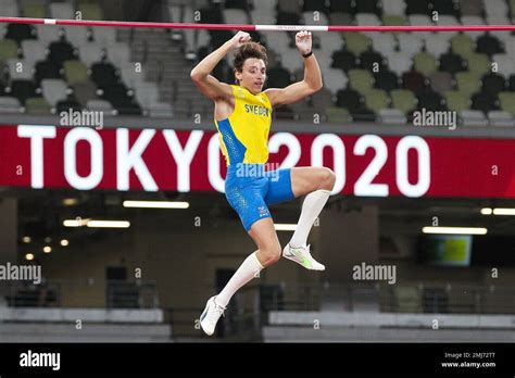 Armand Duplantis SWE Olympic Champion In The Men S Pole Vault At The